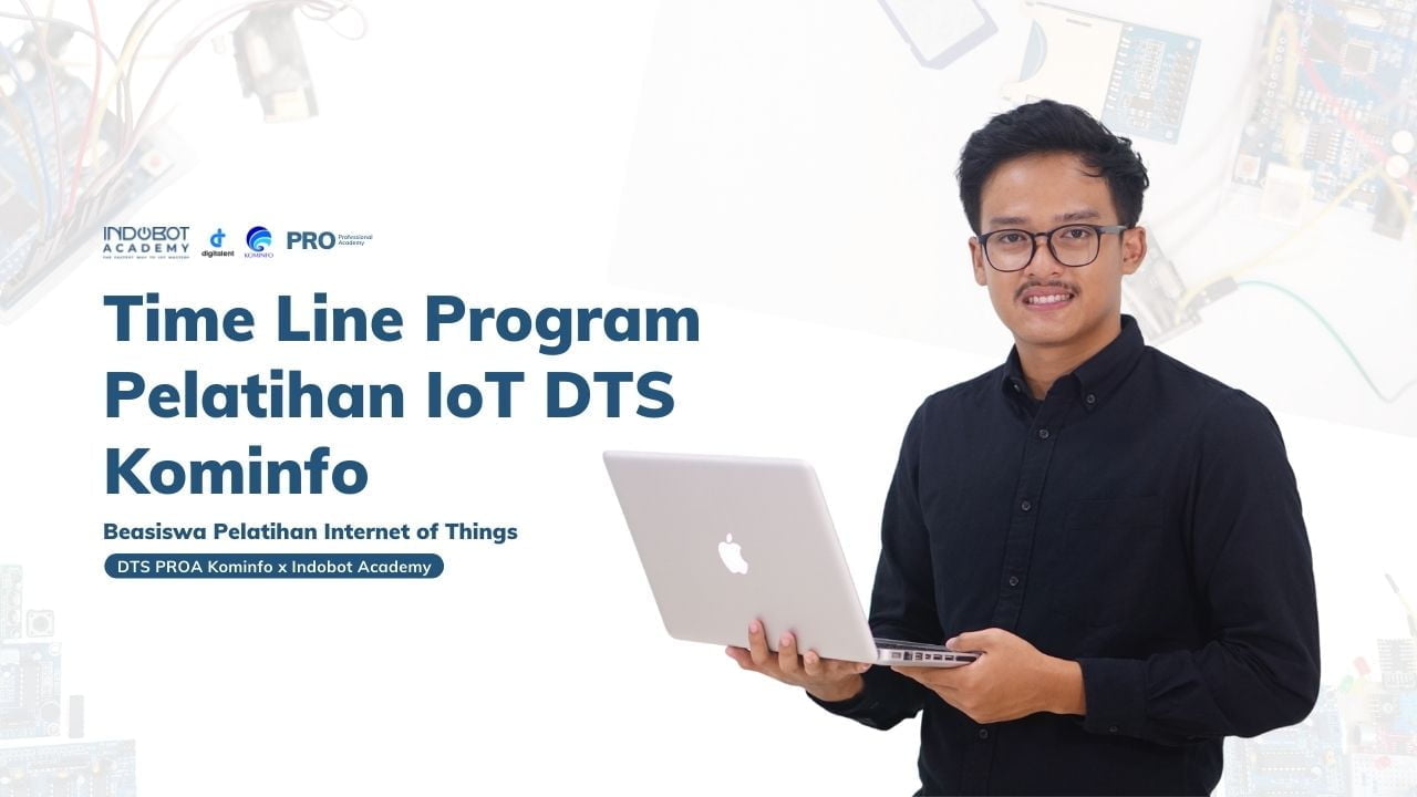 Timeline Program Pelatihan Internet of Things Indobot X Kominfo