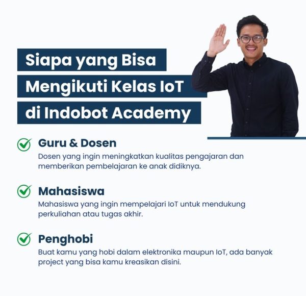 Belajar IoT Pemula Dasar Lanjutan dengan Akses Kelas Online