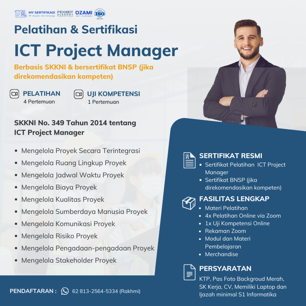 Sertifikasi BNSP ICT Project Manager